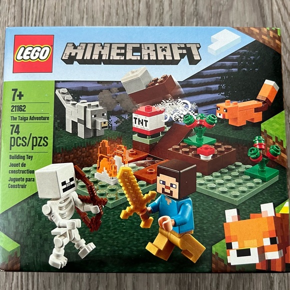Lego | Toys | Lego Minecraft The Taiga Adventure 2162 Bnib | Poshmark